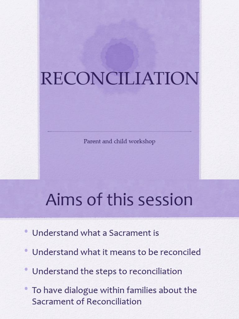 Reconciliation 2016 169s4d7 | PDF | Sacraments | Christian ...
