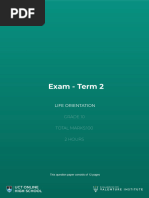 2024 Term 2 Physical Sciences Grade 10 Practical Test | PDF | Phase ...