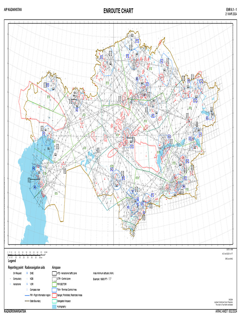 Enroute Chart 1 | PDF