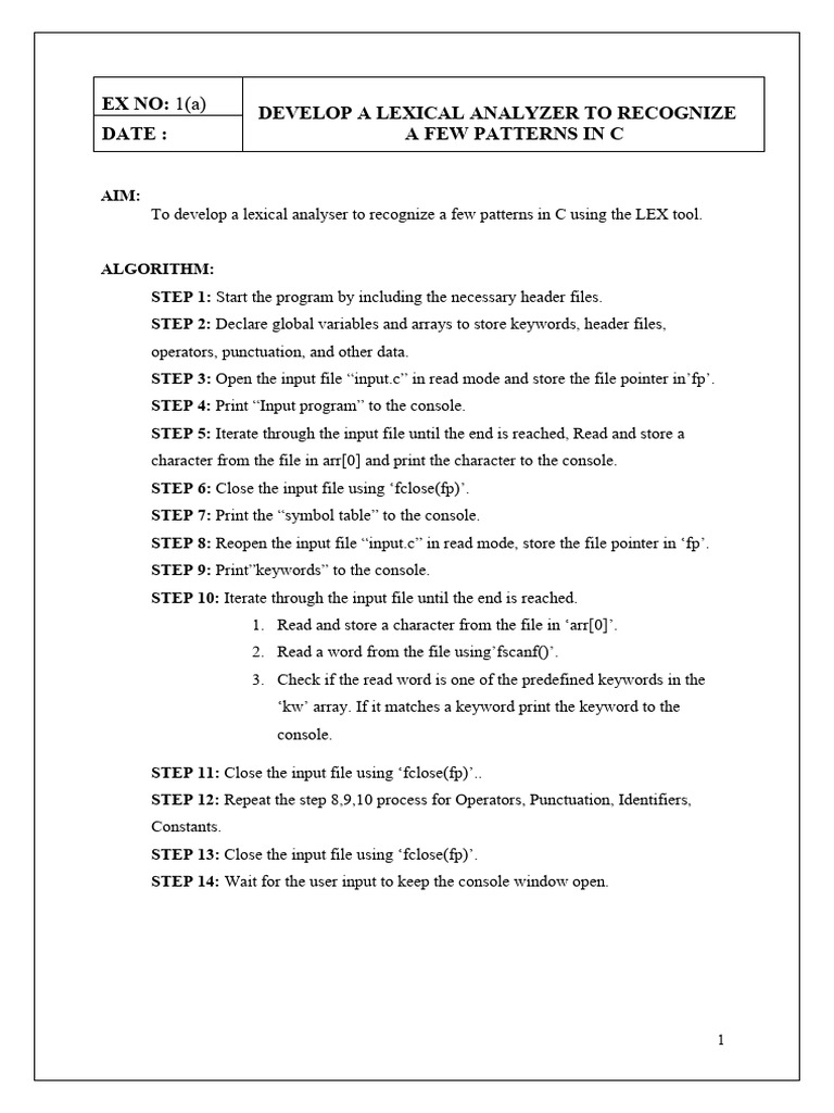 Cdrec 1 | PDF | Parsing | Computer Programming