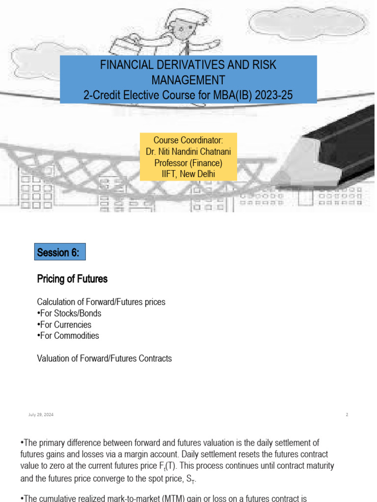 Session 6 | PDF | Futures Contract | Arbitrage
