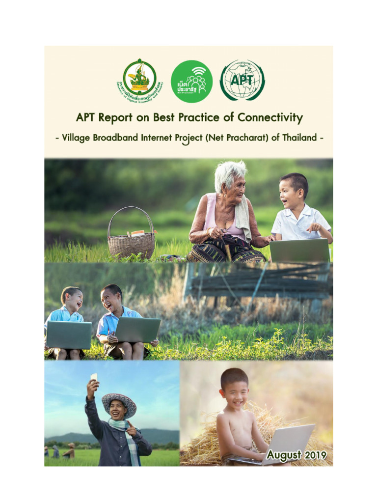 APT Report On The Best Practice Ot Connectivity Netpracharat | PDF | Broadband | E Commerce