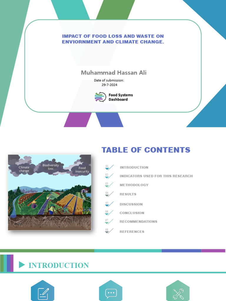 M.hassan Internship | PDF | Waste | Sustainability