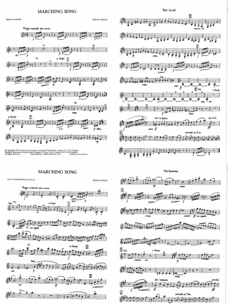 Marching Song 1 | PDF