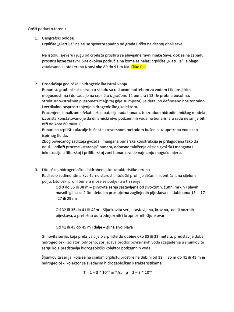 Bunari Plazulje | PDF