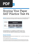PDF - Scoring Sat Practice Test 9 | PDF | Sat | Tests