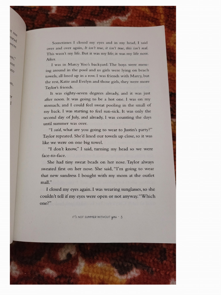 Its Not Summer Without You 4 | PDF
