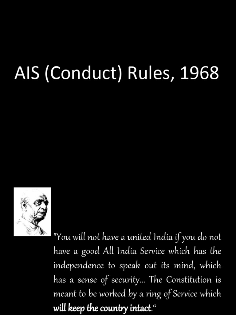 AIS (Conduct) Rules - Arti | PDF | Marriage | Financial Transaction