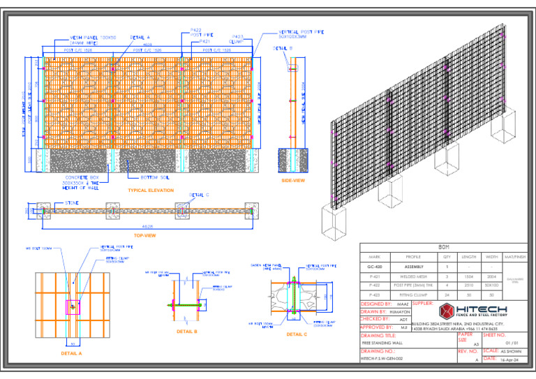 FREE STANDING WALL-Layout1 | PDF