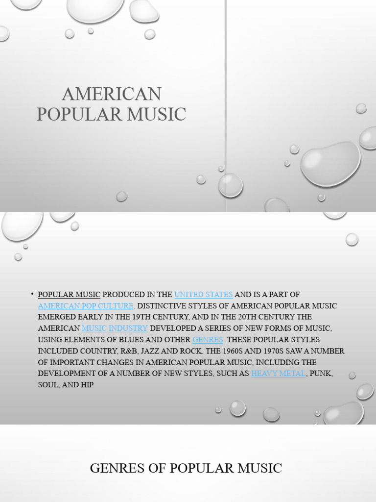 American Popular Music 4 | PDF | The Beatles | Rock Music