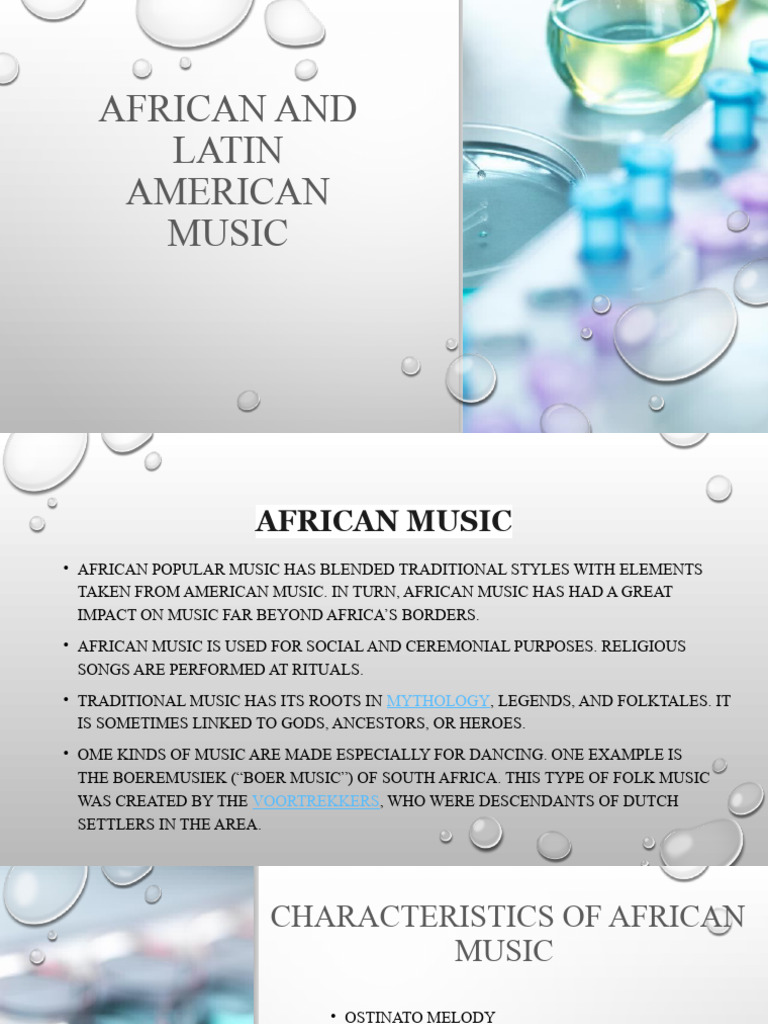 African & Latin American Music Guide | PDF | String Instruments | Drum