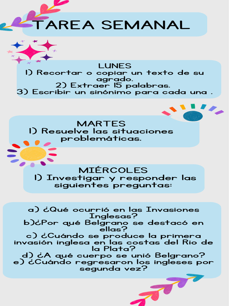 Tarea Semanal 1006-1406 | PDF