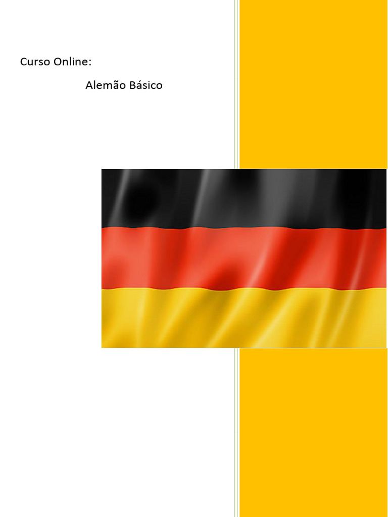 Alemão Básico - Apostila 1 | PDF | Alemão (idioma) | Substantivo