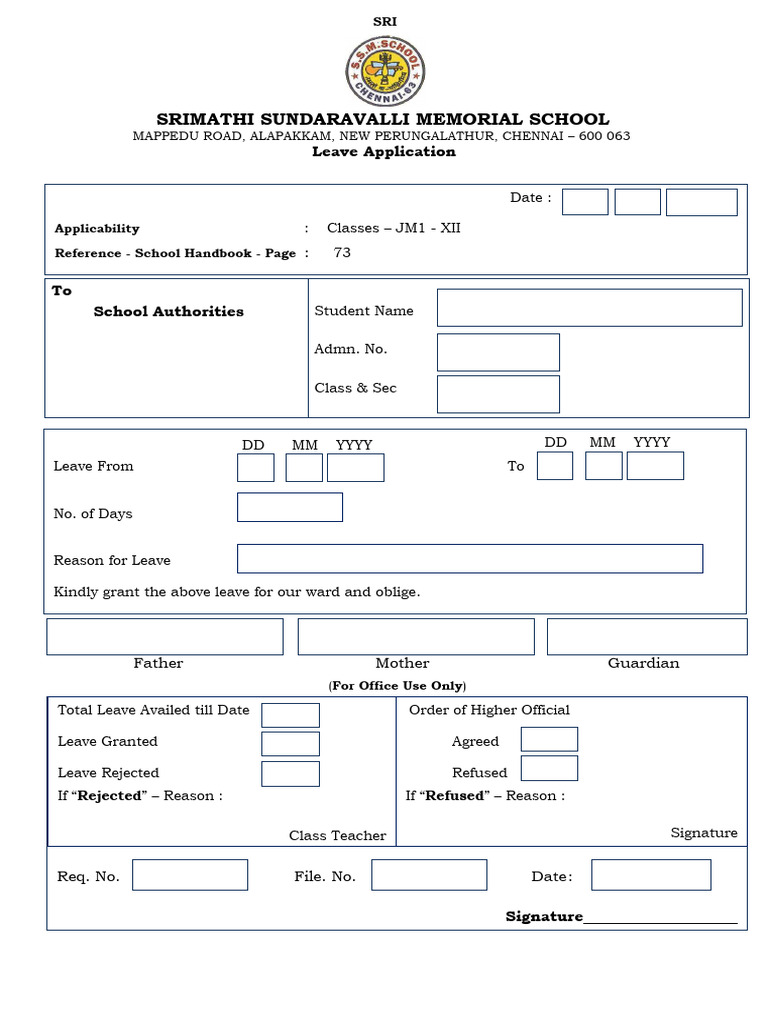 18 - Leave Application | PDF