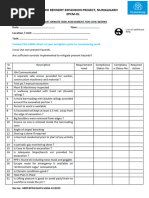 Pilling Machine Checklist | PDF