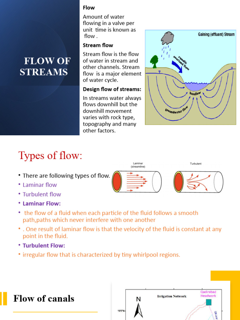 Lecture 4 Types of Flow | PDF | Flood | River