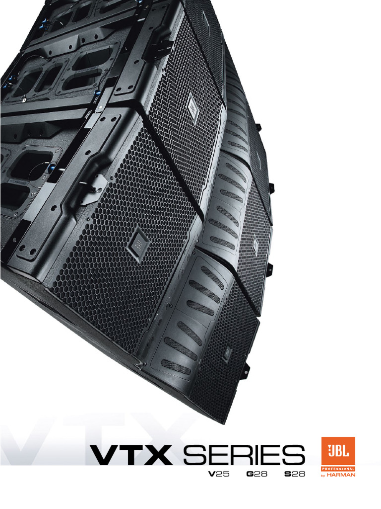 JBLpro VTX Bro Web Original | PDF | Loudspeaker | Amplifier