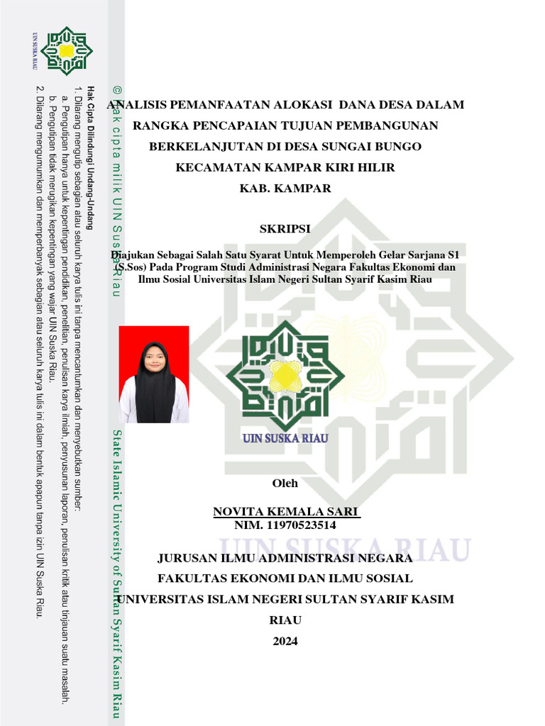 Skripsi Novita Kemala Sari | PDF | Karier & Perkembangan | Bisnis