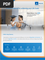 Bajaj Allianz Life POS Goal Suraksha Plan | PDF | Insurance | Life ...