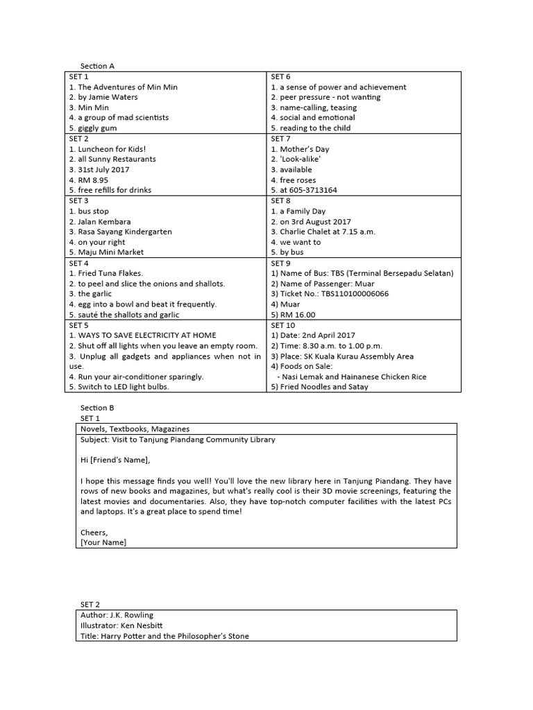 Y4 Eng Essay Ans | PDF | Hand Washing | Foods