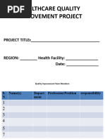 QIP Template for GP Trainee Assessment | PDF