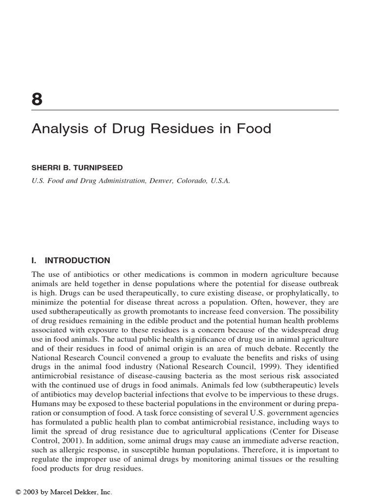 DK1981_ch8 | PDF | Gas Chromatography | Hazard Analysis And Critical ...