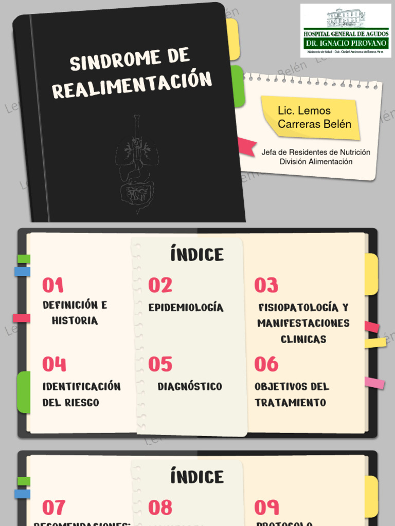 Clase 2. SRA Sindrome Realimentacion | PDF | Enfermedades y trastornos ...