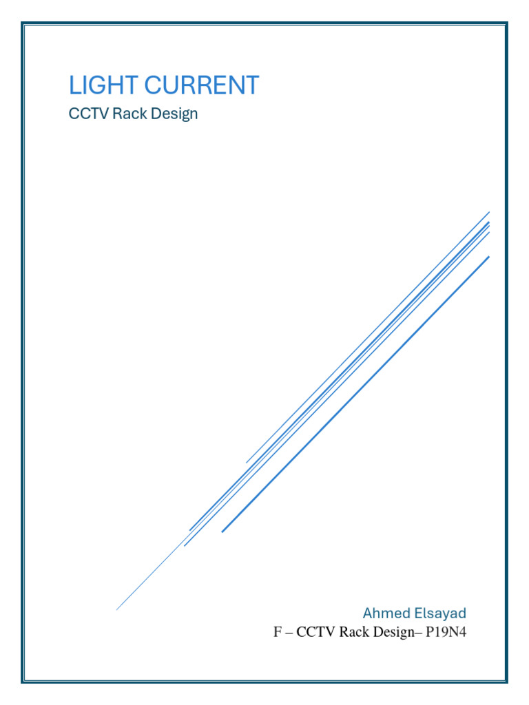 CCTV Rack Design | PDF | Computers