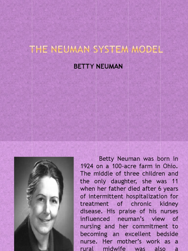 The Neuman System Model | PDF | Nursing | Stress (Biology)