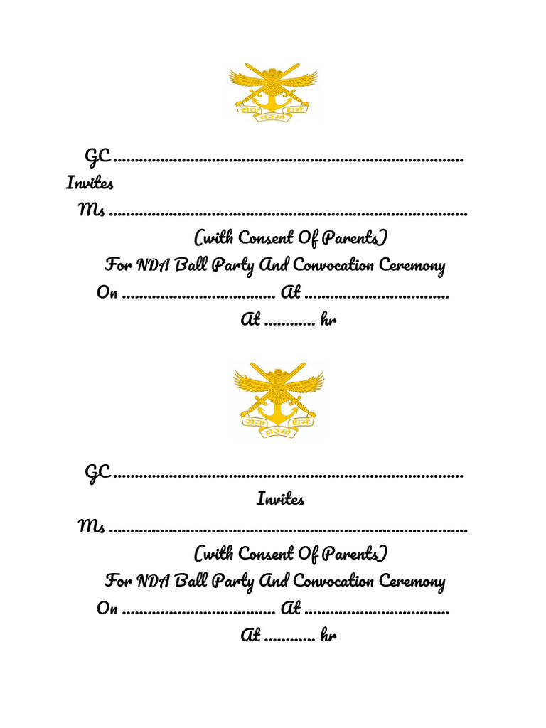 NDA Ball Party Invitation | PDF | Games & Activities