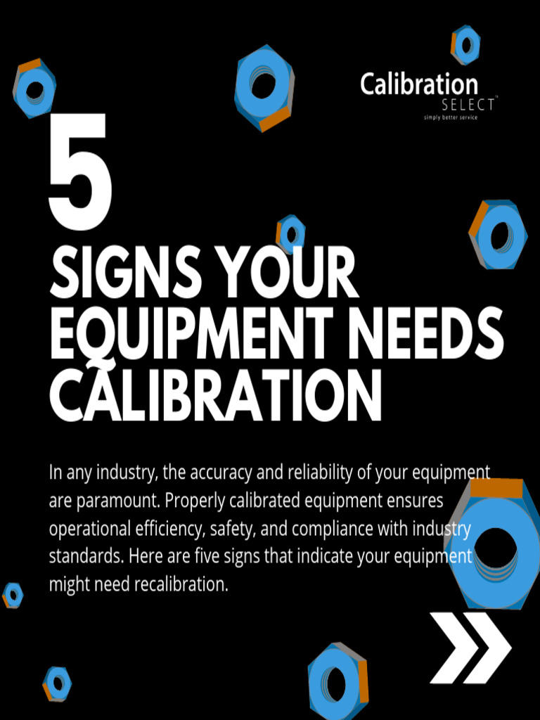 Equipment Calibration Warning Signs | PDF | Calibration | Accuracy And ...