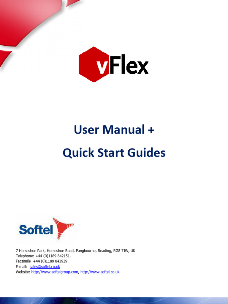 VFlex Quickstart v2.1 | PDF | Ip Address | Input/Output