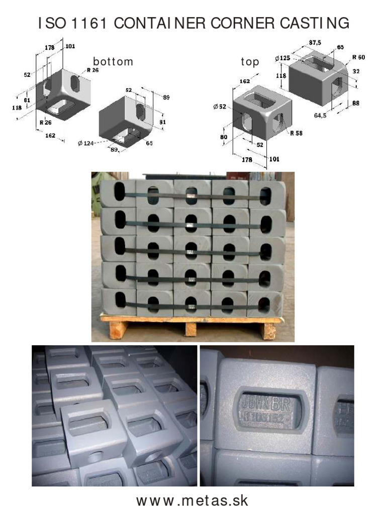 Attach #4 (ISO 1161 Container Corner Casting) | PDF