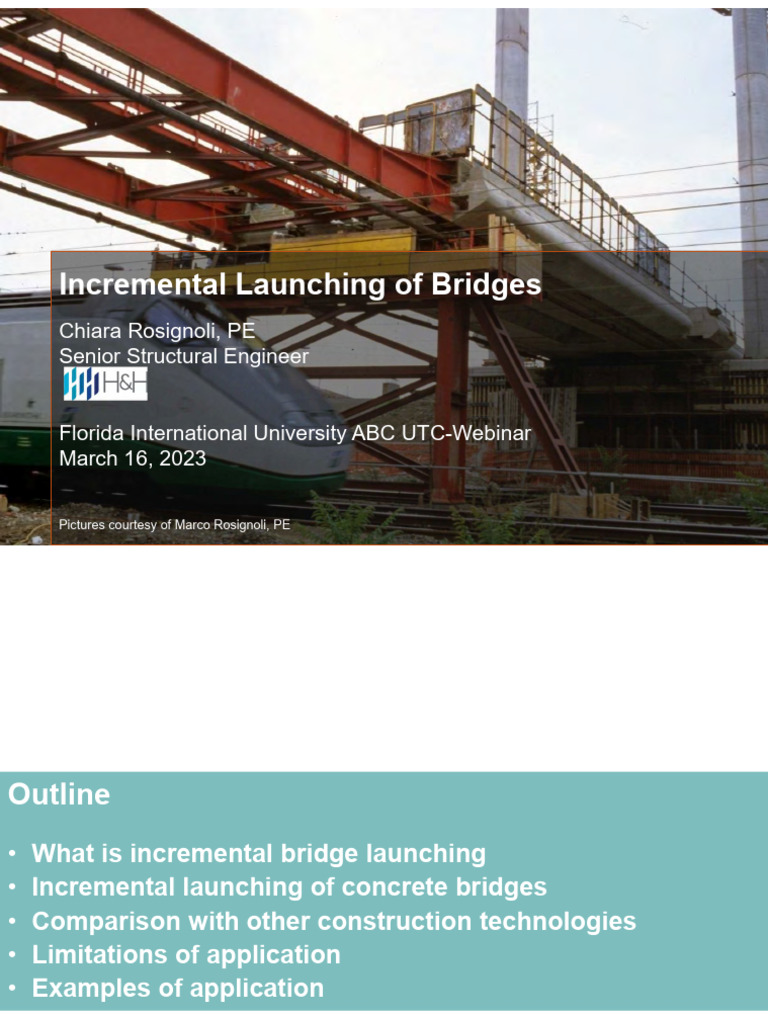 Incremental-Launching-Of-Bridges FIU ABC UTC - Webinar | PDF