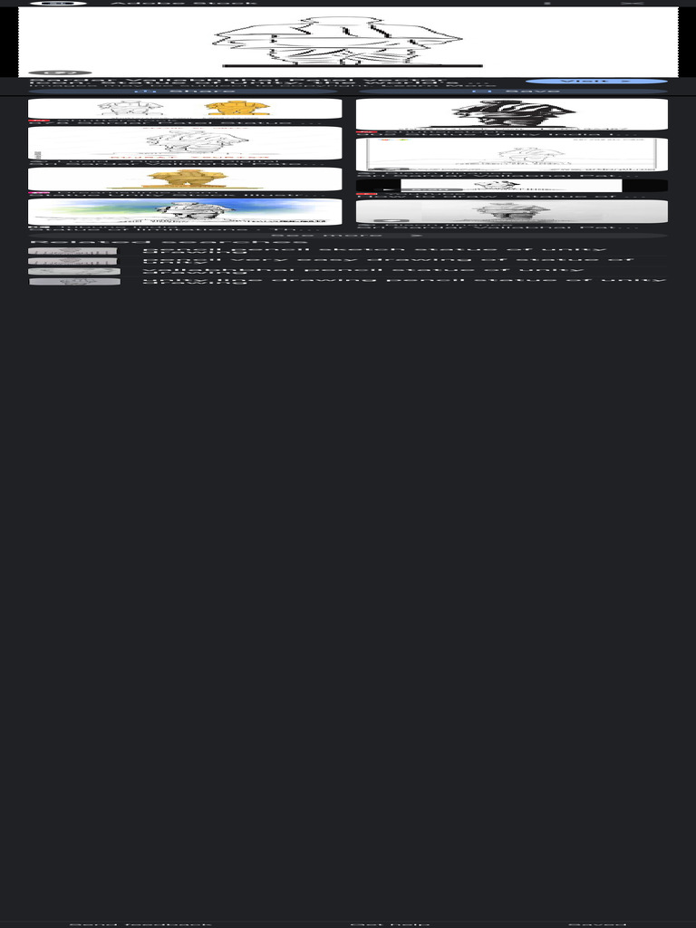 Statue of Unity Sketch Guide | PDF | Religion & Spirituality