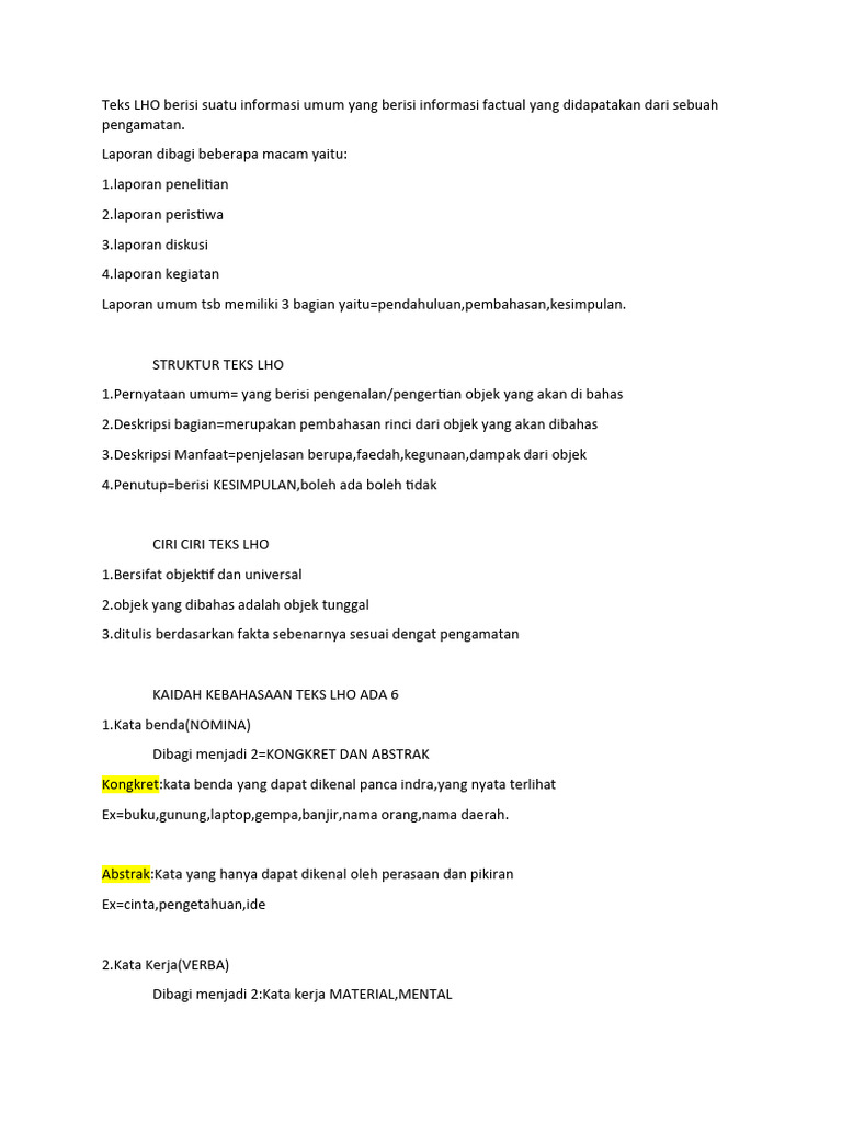 Teks Lho | PDF | Seni & Disiplin Bahasa