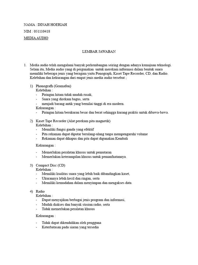 Media Teknologi - Dinah Hoeriah | PDF | Seni