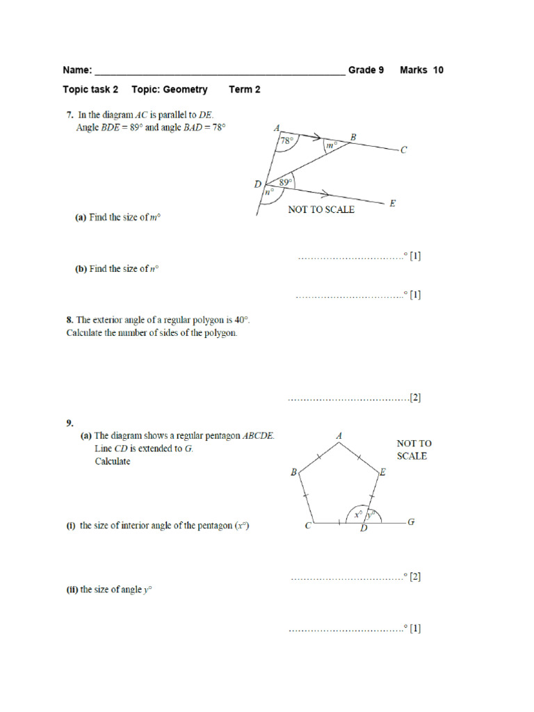 Topic tasks | PDF