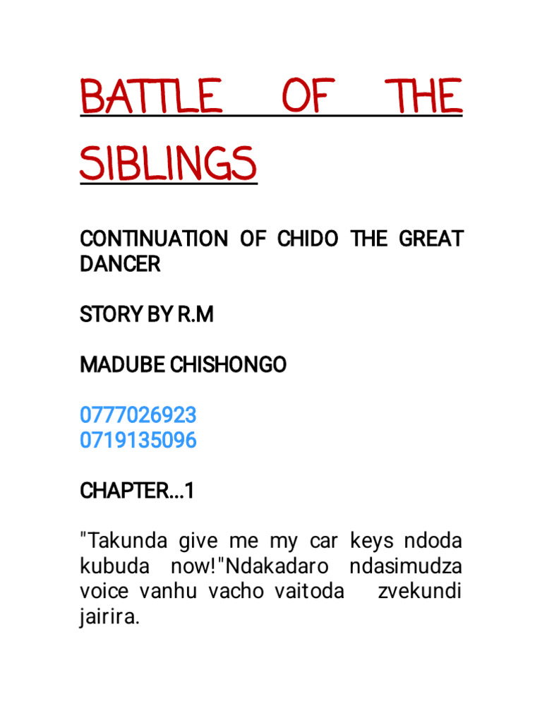 Battle of The Siblings | PDF