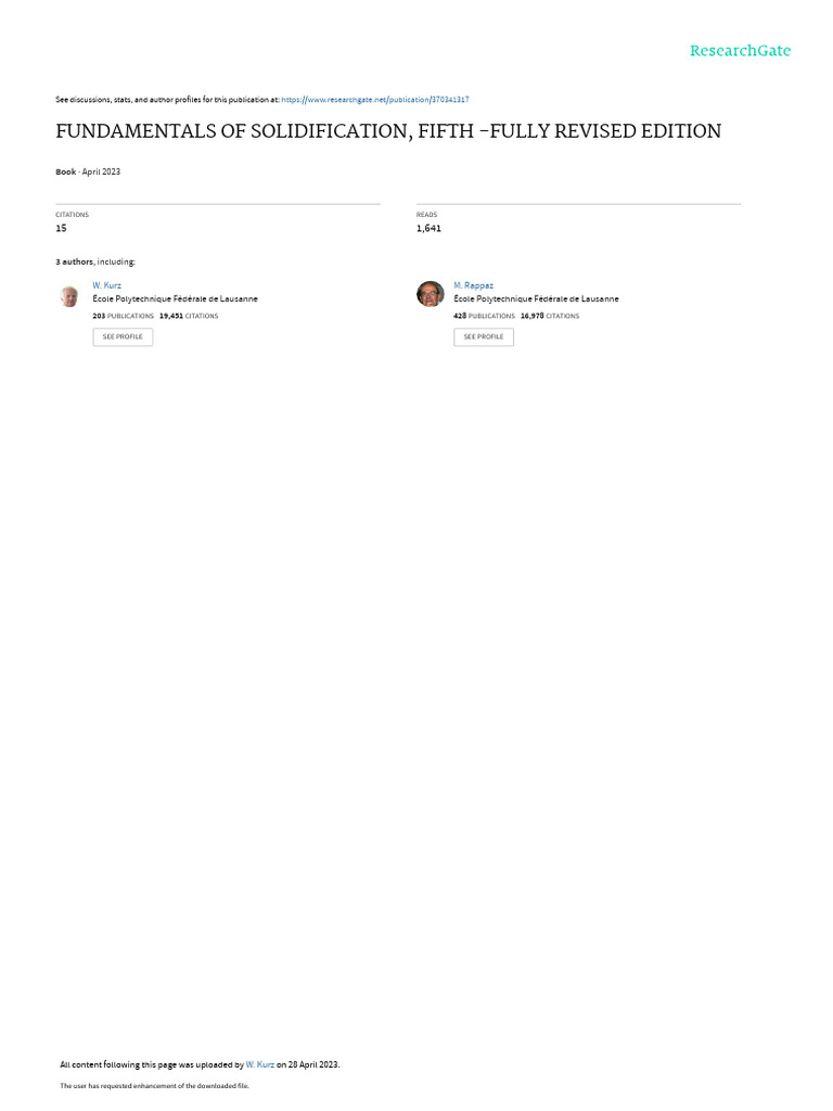 FlyerFoS 5ed | PDF | Physical Sciences