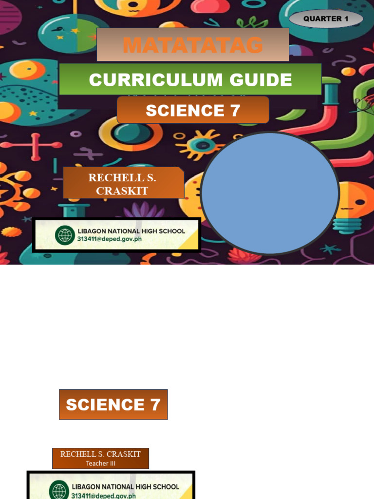 Cover Page Matatag | PDF