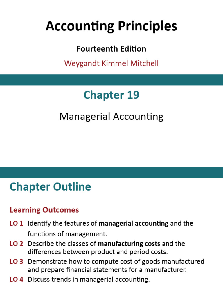 CH 19 Managerial Accounting | PDF | Cost Of Goods Sold | Accounting