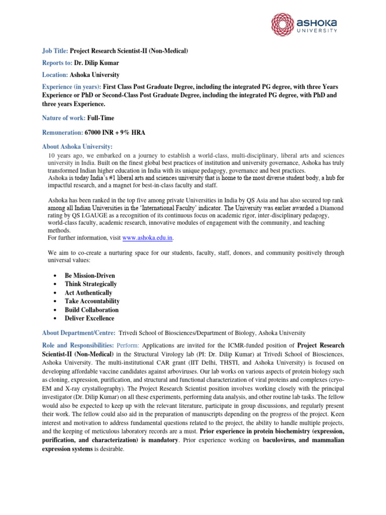 JD-Format ICMR CAR DilipKumarLab 2024 | PDF | Art | Computers