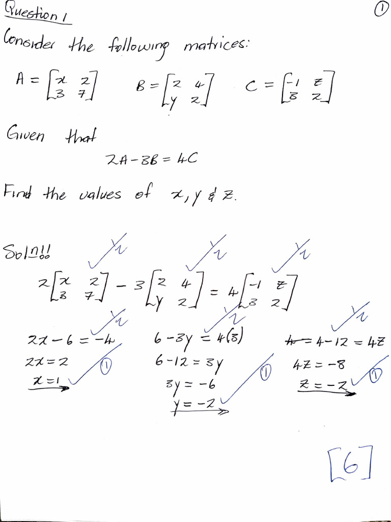Mathematics1 Elec Test1 Memo | PDF Mathematics1 Elec Test1 Memo | PDF