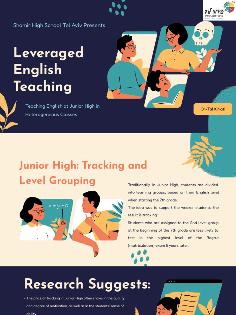 Leveraged EFL Teaching | PDF | Reading Comprehension | Learning