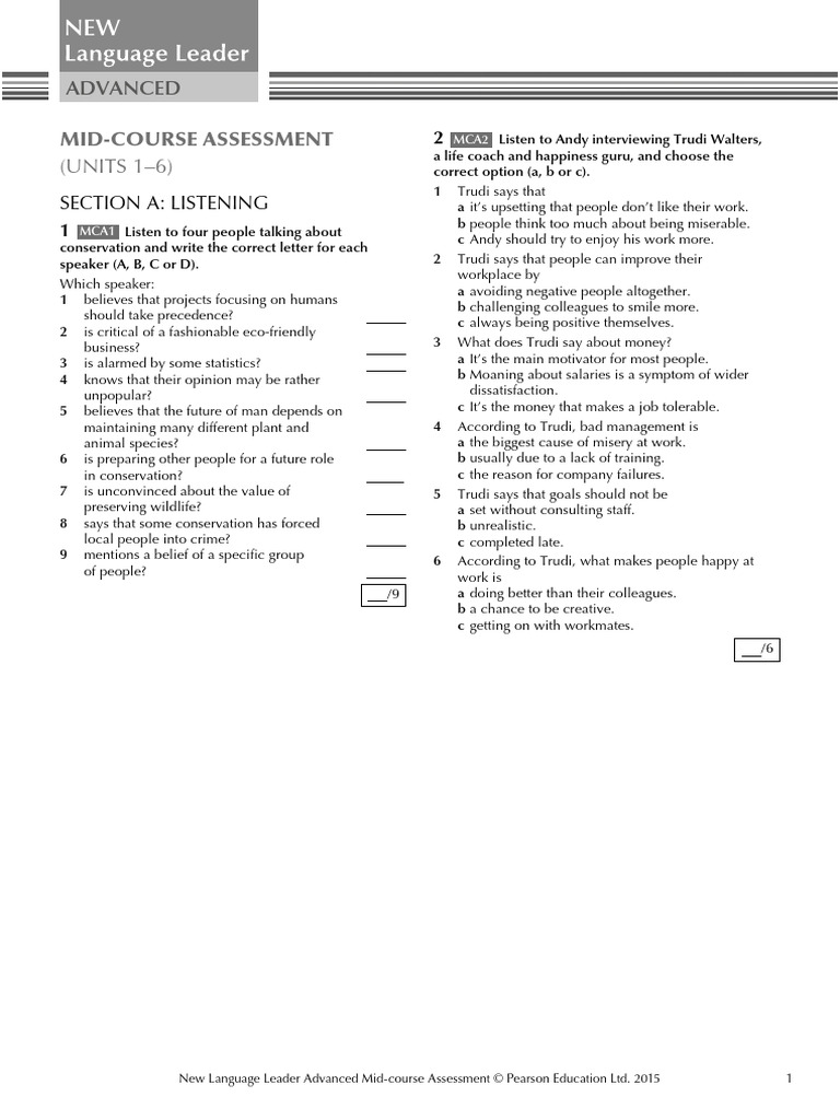 Mid-Course Test | PDF | Consumerism | Goods