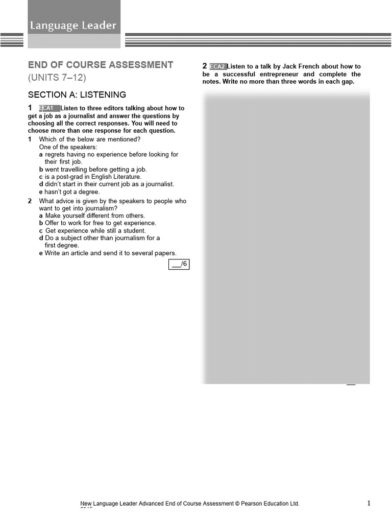 End of Course Test | PDF | Crimes | Crime & Violence