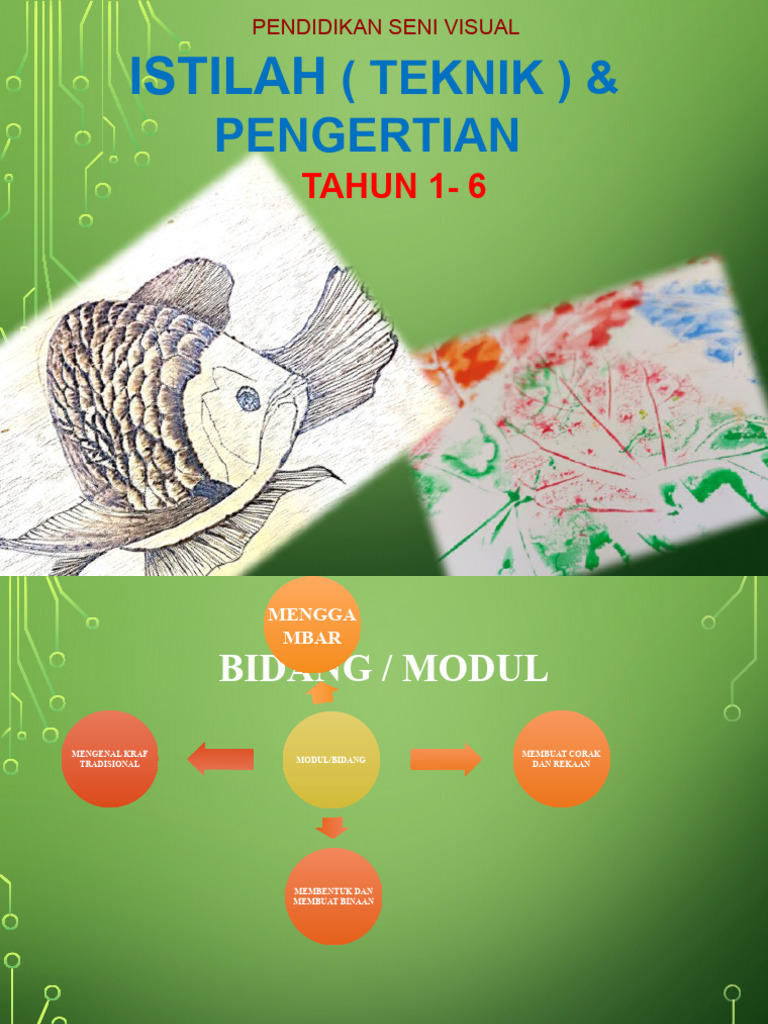 Teknik Stensilan dalam Pendidikan Seni | PDF