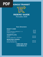 Sunbeam Timetable | PDF