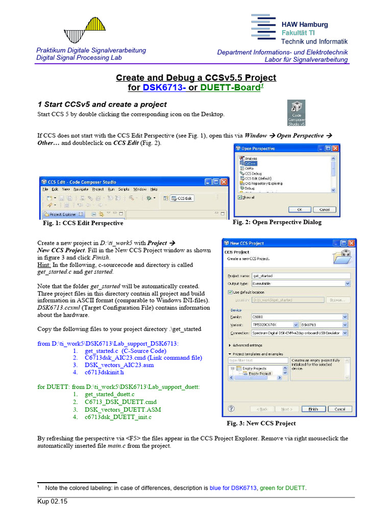 CCS5.5 C6713-Project en | PDF | Programming | Computer Program
